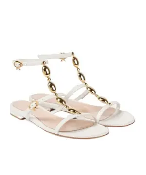 GIANVITO ROSSI Thin-strap Flat Thong Sandals