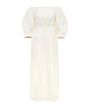 Gabriela Hearst Midi Dress - White