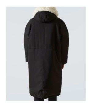 JIL SANDER Faux Fur-trimmed Down Jacket