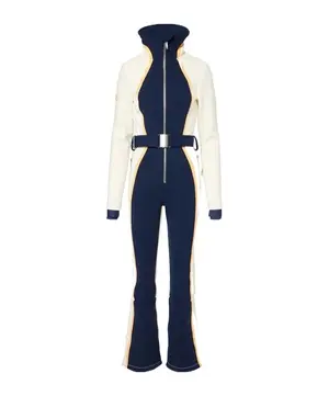 Cordova Tirol Colorblock Ski Jumpsuit - Blue