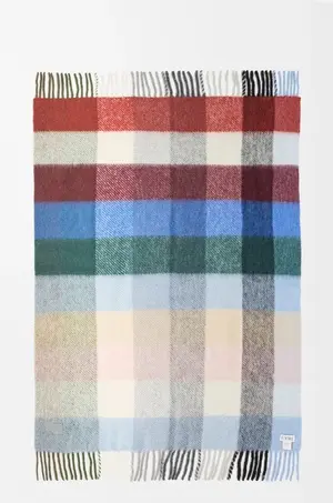 Loewe Blanket In Alpaca And Wool Blend