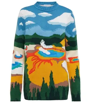 Gabriela Hearst Intarsia Sweater - Multicolor
