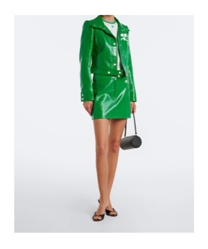COURREGES Reedition Vinyl Miniskirt
