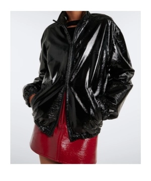 COURREGES Vinyl Blouson Jacket
