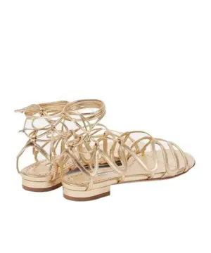 Manolo Blahnik Strap Flat Sandals