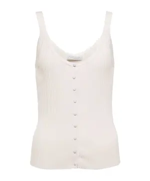Gabriela Hearst Knitted Tank Top - White