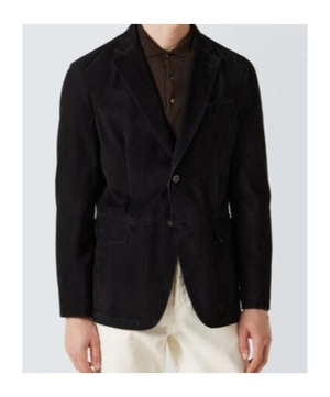 Brioni Monti Single-breasted Suede Blazer