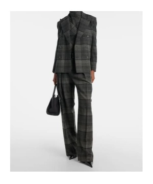 Ralph Lauren Kent Checked Double-breasted Wool Jacket