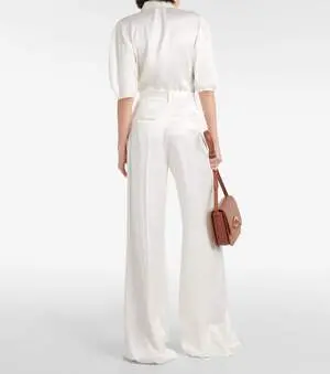 Gabriela Hearst High-waisted Wide-leg Trousers