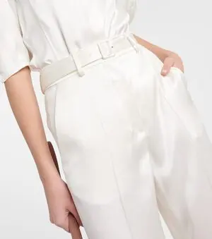 Gabriela Hearst High-waisted Wide-leg Trousers