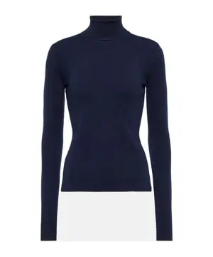Gabriela Hearst May Turtleneck Sweater - Blue