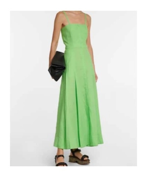 Gabriela Hearst Spaghetti Strap Dress