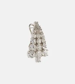 JIL SANDER Crystal-embellished Earrings
