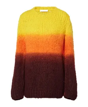Gabriela Hearst Pallas Ombre Cashmere Sweater - Brown