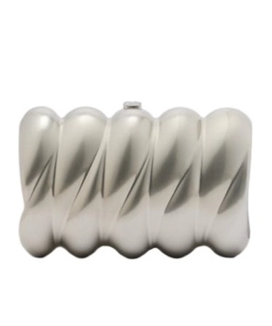 Simkhai Reya Clutch - Silver