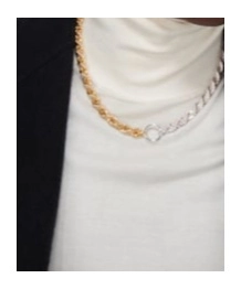 JIL SANDER Rope Chain Necklace