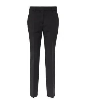 Gabriela Hearst Belt Loop Casual Pants - Black