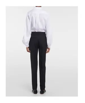 Gabriela Hearst Belt Loop Tailored Wool Trousers