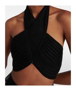 Gabriela Hearst Halter Wool Bra