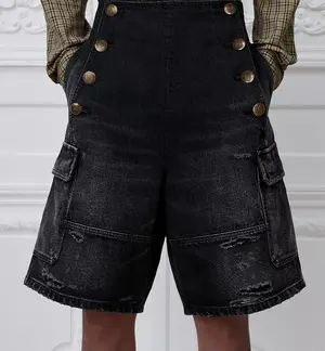 Dior Button-decorated Shorts