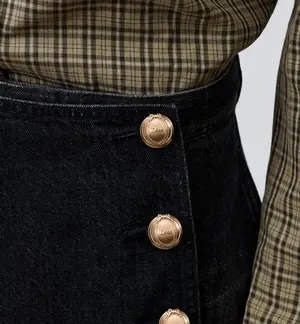 Dior Button-decorated Shorts