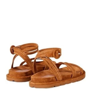 GIANVITO ROSSI Lianne Suede Sandals