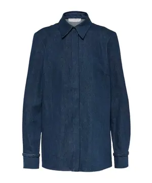 Gabriela Hearst Denim Shirt - Blue