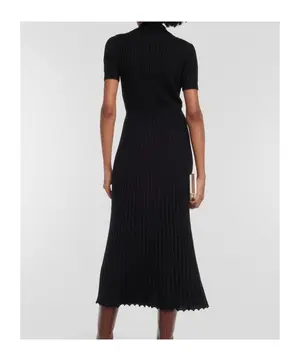 Gabriela Hearst Amor Short-sleeved Dress - Black