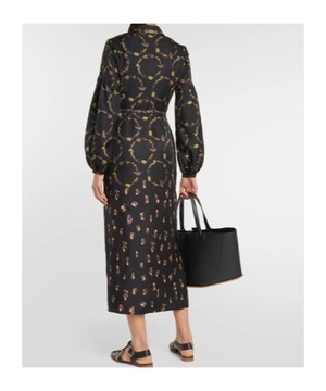 Gabriela Hearst Printed Silk Twill Maxi Dress