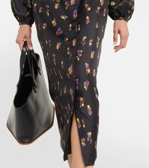 Gabriela Hearst Printed Silk Twill Maxi Dress