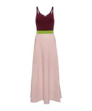 Gabriela Hearst Wool And Silk Long Dress - Nude