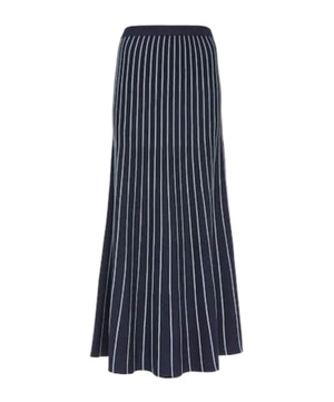 Gabriela Hearst Striped Maxi Skirt - Black