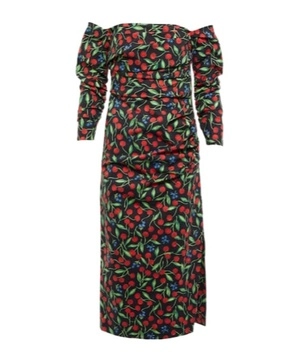 Carolina Herrera Midi Dress - Black