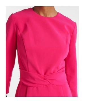 Carolina Herrera Crepe Midi Dress
