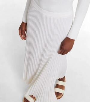 Gabriela Hearst Knitted Midi Skirt