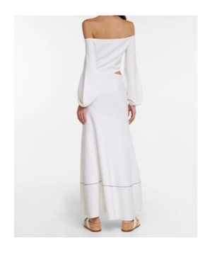 Gabriela Hearst Off-the-shoulder Midi Dress