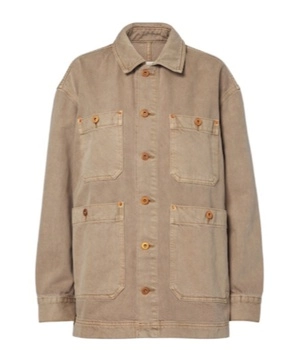 SLVRLAKE Worker Denim Jacket - Nude