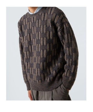 Giorgio Armani Crew Neck Knit Sweater