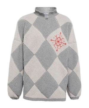 ADISH Embroidered Cotton Sweater
