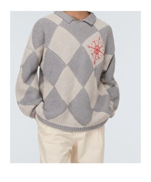 ADISH Embroidered Cotton Sweater