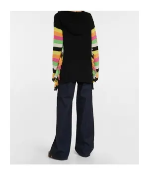 Gabriela Hearst Striped Knit Hoodie