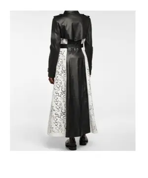 Gabriela Hearst Leather Trench Coat