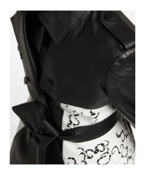 Gabriela Hearst Leather Trench Coat