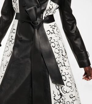 Gabriela Hearst Leather Trench Coat