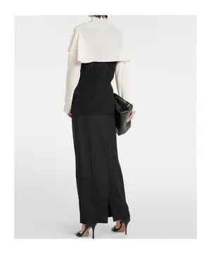 Victoria Beckham Bow-detailed Silk Crepe De Chine Blouse