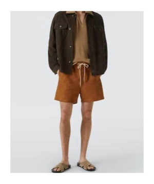 Frescobol Carioca Ravi Suede Overshirt