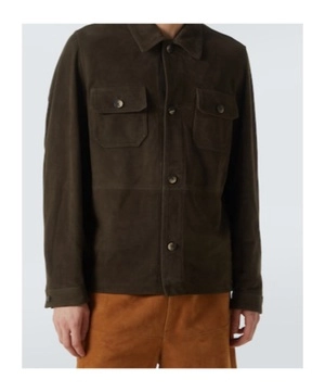 Frescobol Carioca Ravi Suede Overshirt