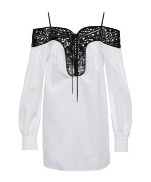 Gabriela Hearst Augustin Lace-trimmed Blouse