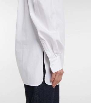 Gabriela Hearst Augustin Lace-trimmed Blouse