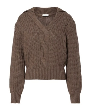 Magda Butrym Cashmere Sweater - Brown